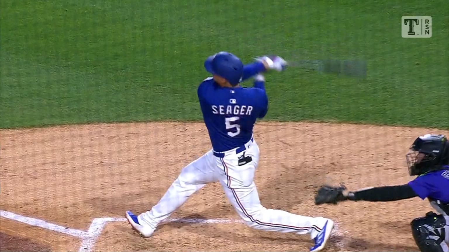 Corey Seager's two-run single | 03/14/2025 | MLB.com