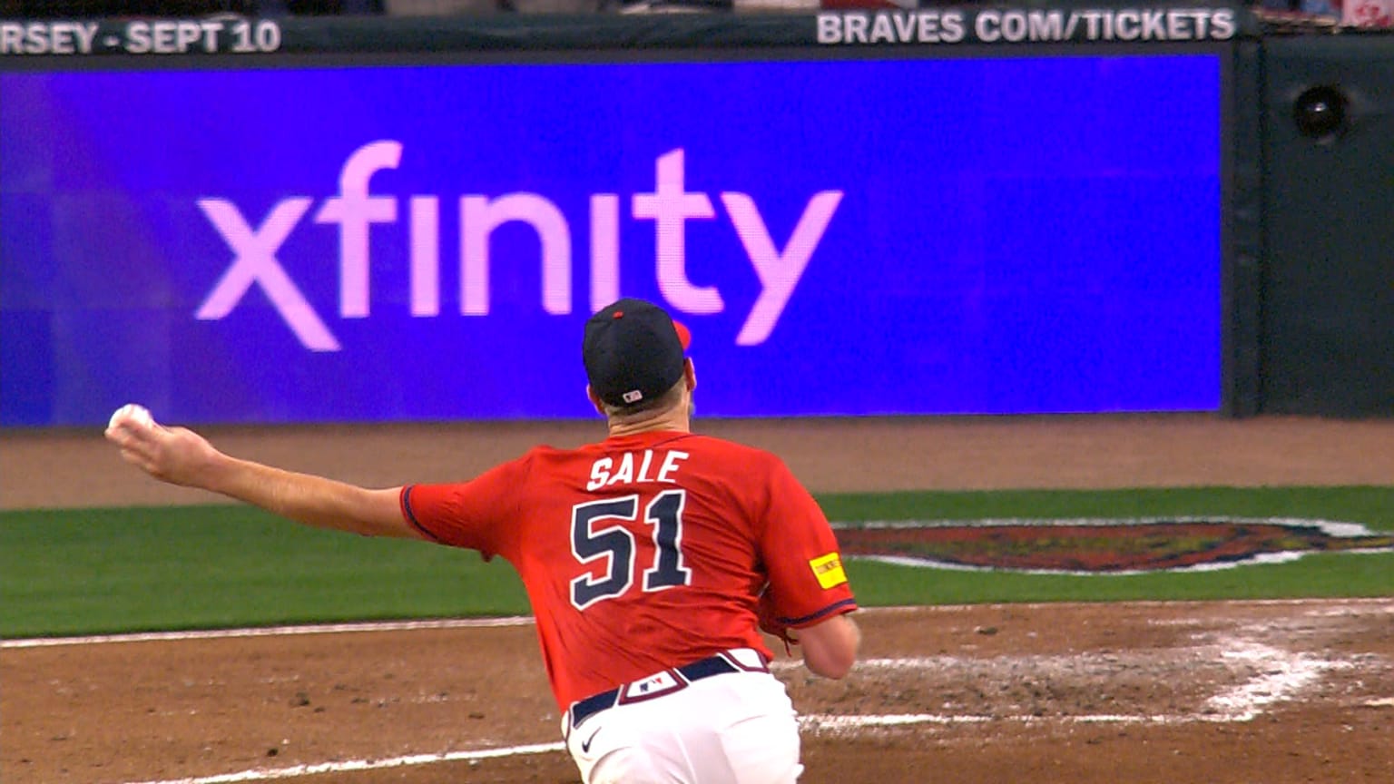 Chris Sale lanza en blanco con 9 ponches | 05/09/2025 | Lasmayores.com