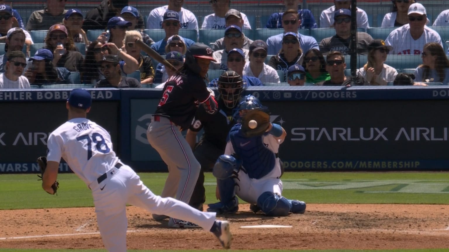 Michael Grove strikes out the side in the 8th | 04/17/2024 | Los ...