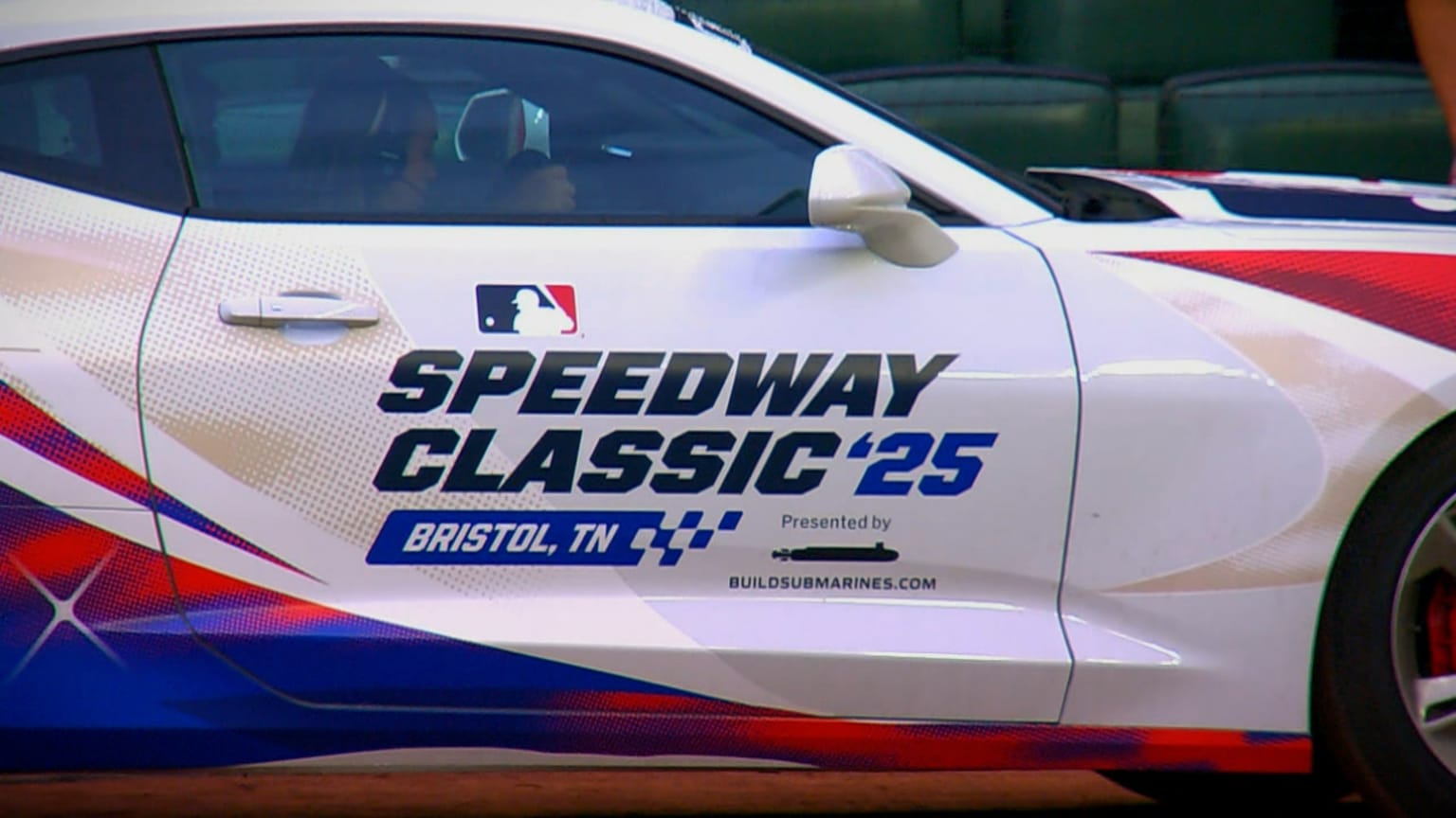 Chase Elliott throws first pitch on NASCAR night | 09/06/2024 | MLB.com