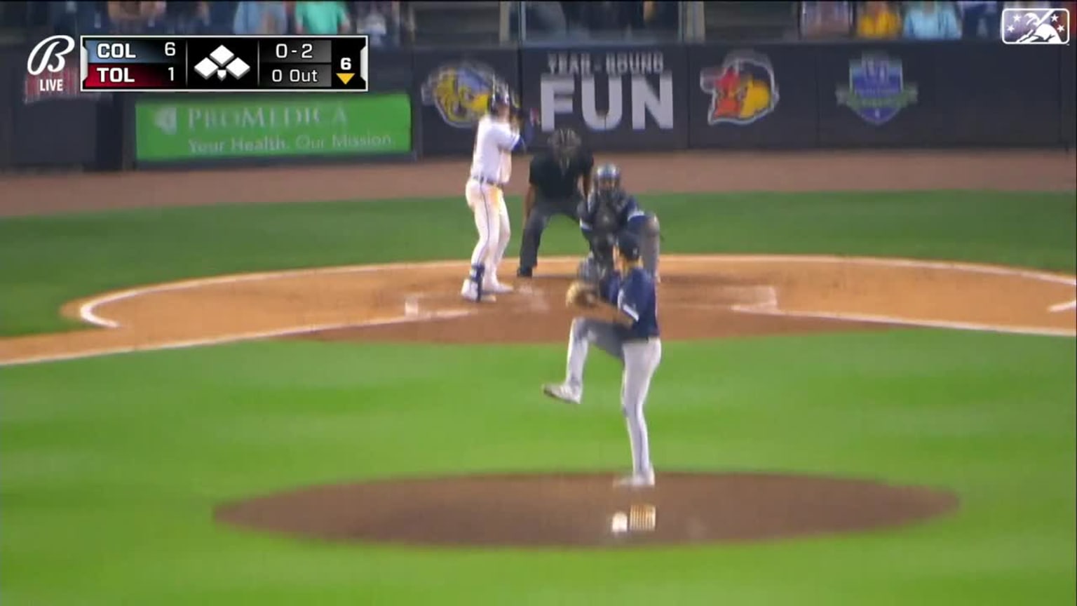 Joey Cantillo strikes out his seventh in the 6th | 08/11/2023 | Cleveland Guardians