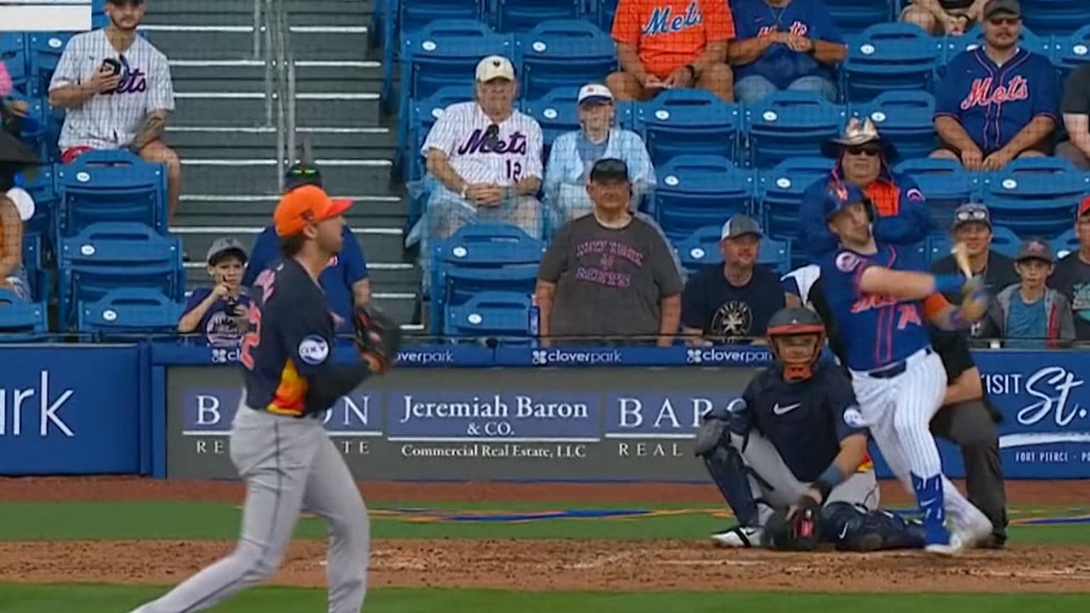 Zack Short lines an RBI double to left field | 03/03/2024 | New York Mets