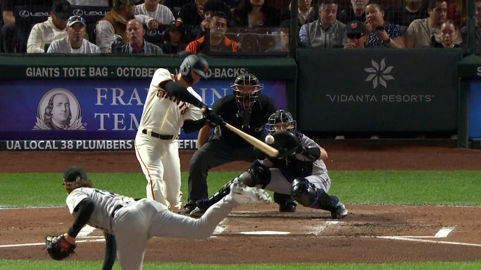 Ford Proctor crushes his first Major League homer | 09/29/2022 | San ...