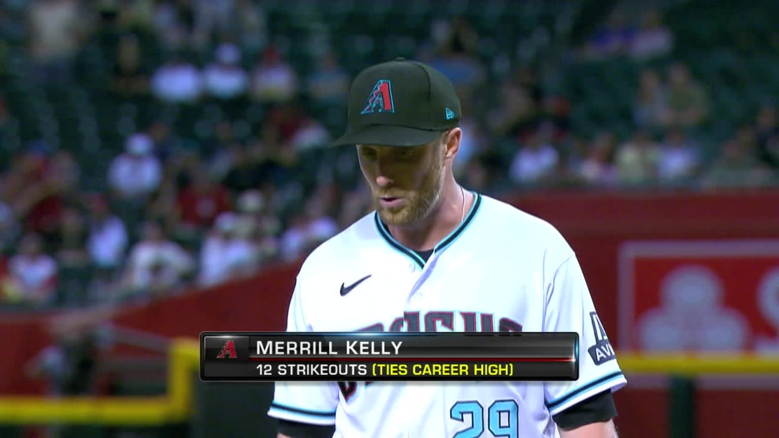 Merrill Kelly poncha a 12 en 7 entradas en blanco | 24/08/2023 | Los D ...