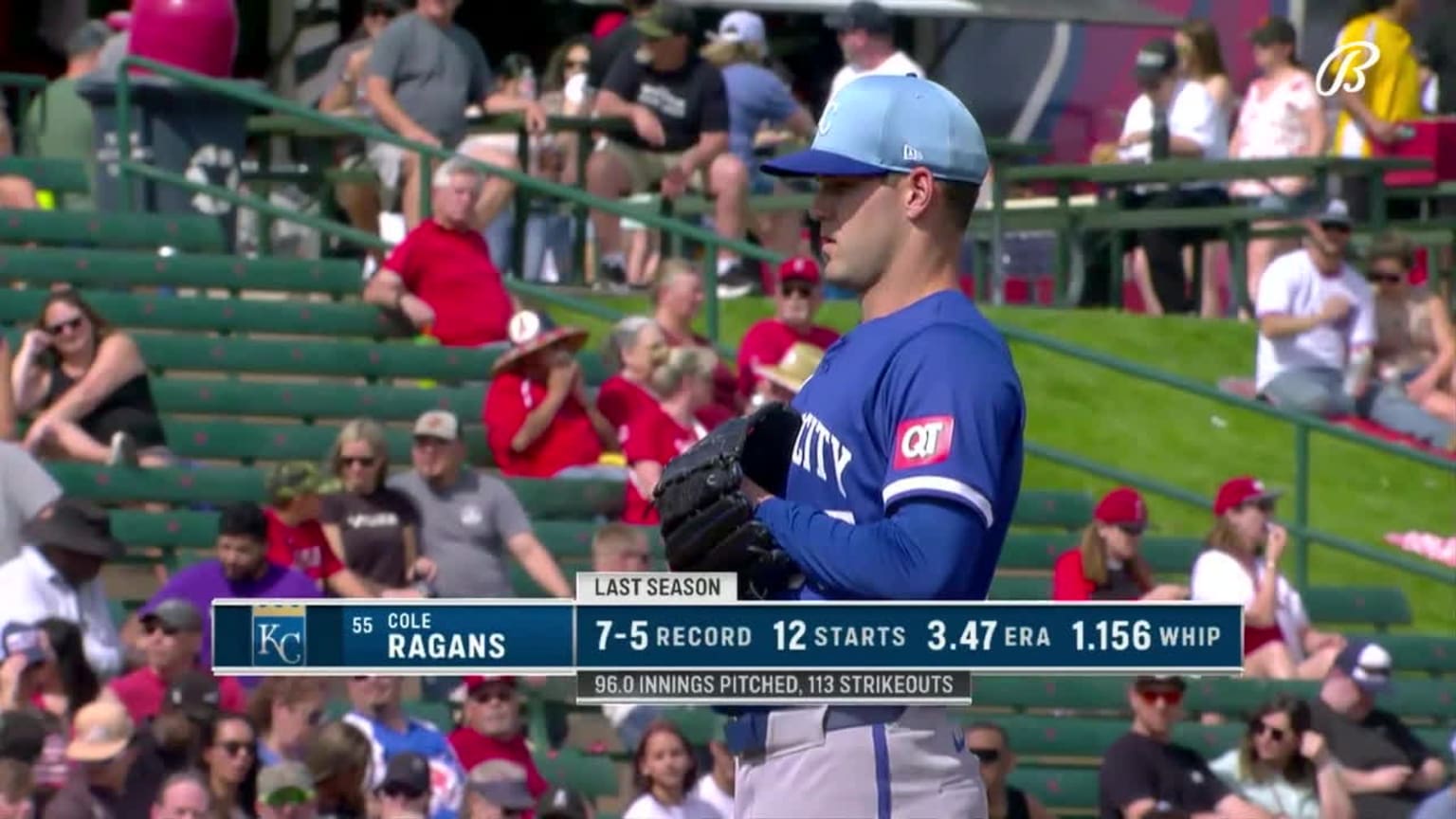 Cole Ragans poncha a cinco Angelinos | 25/02/2024 | Los Reales de ...