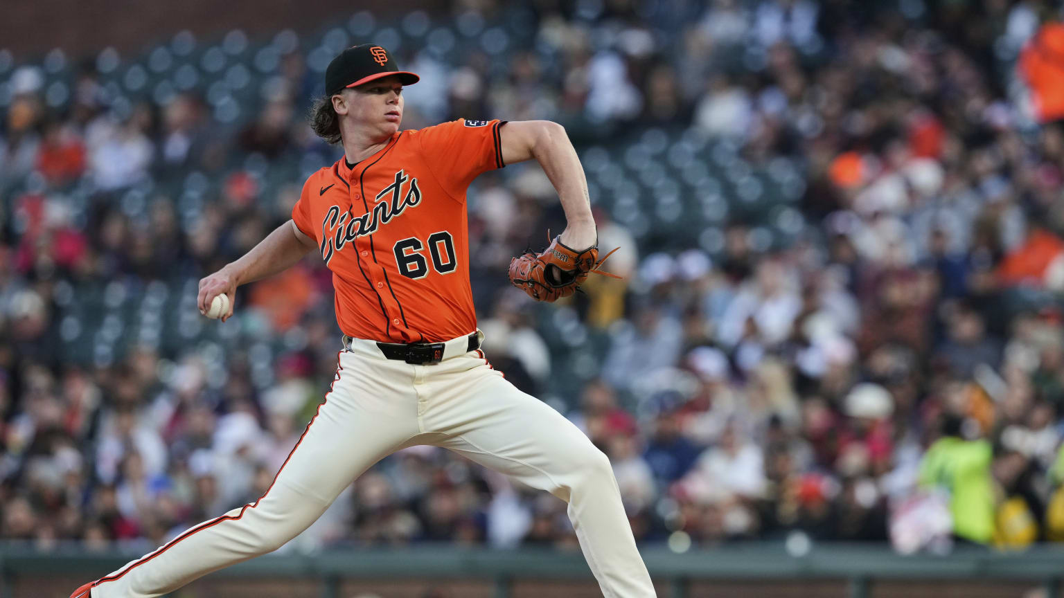 Hayden Birdsong strikes out Austin Riley | 06/06/2025 | San Francisco ...