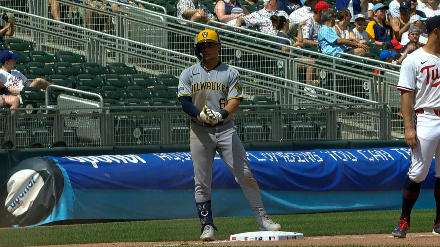 Isaac Collins empuja con sac fly en el 8vo | 21/06/2025 | Los Brewers ...