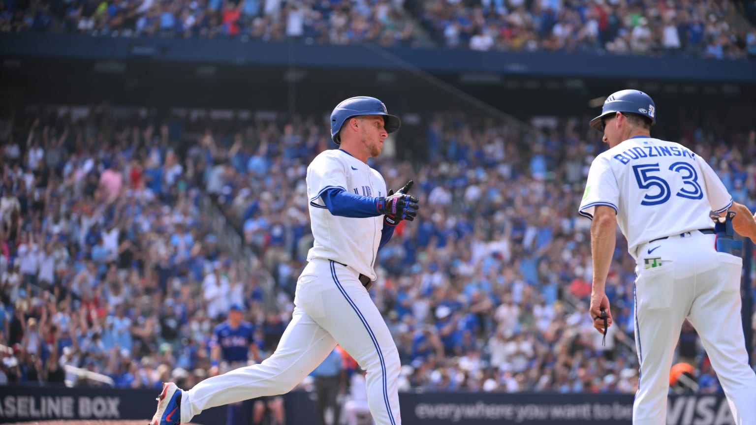 Myles Straw's second home run (4) | 08/16/2025 | Toronto Blue Jays