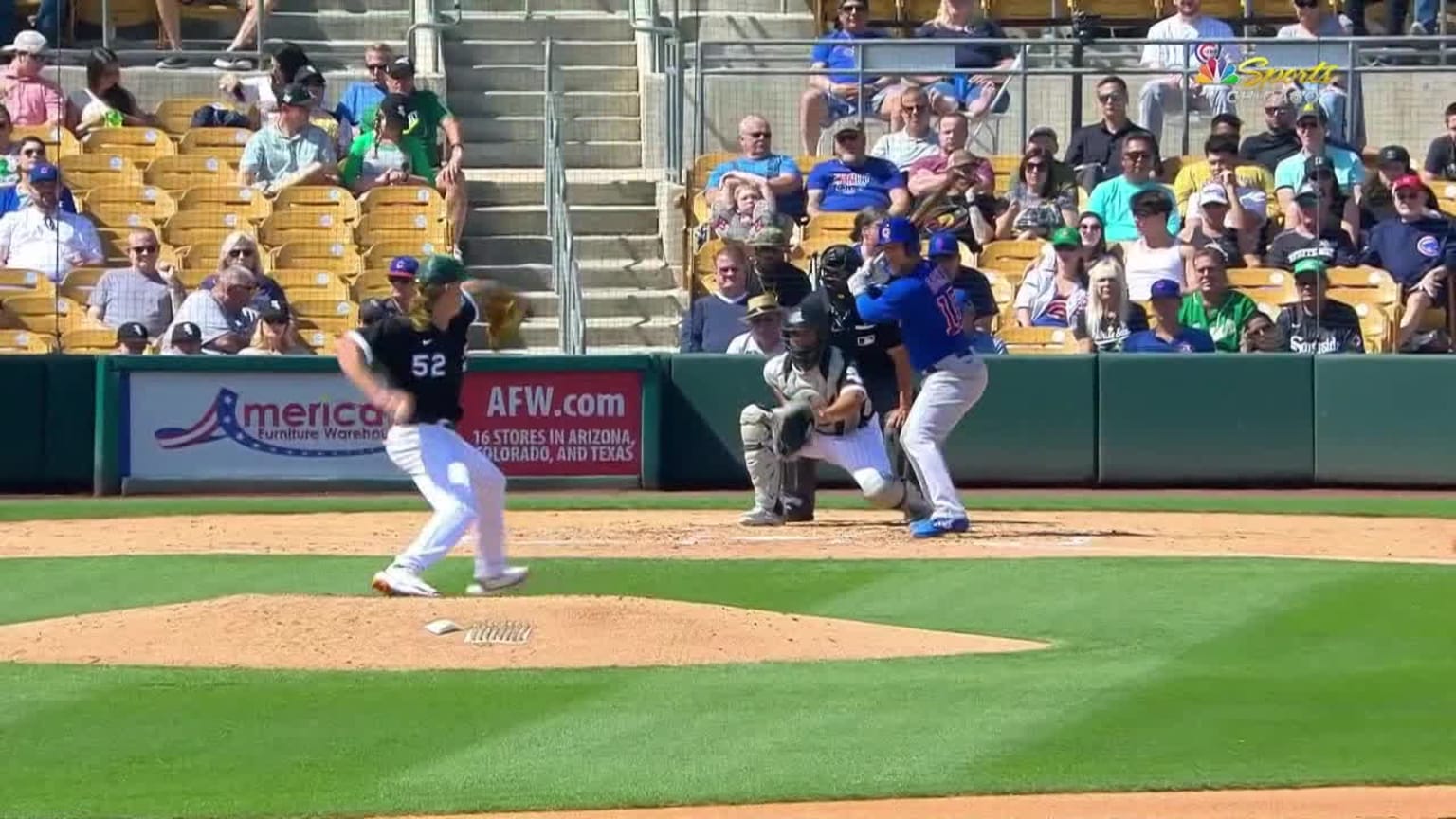 Yan Gomes hits a two-run home run to left field | 03/17/2023 | Chicago Cubs