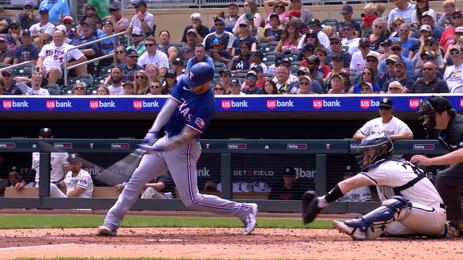 Jonah Heim lines a grand slam in the top of the 4th | 08/27/2023 ...