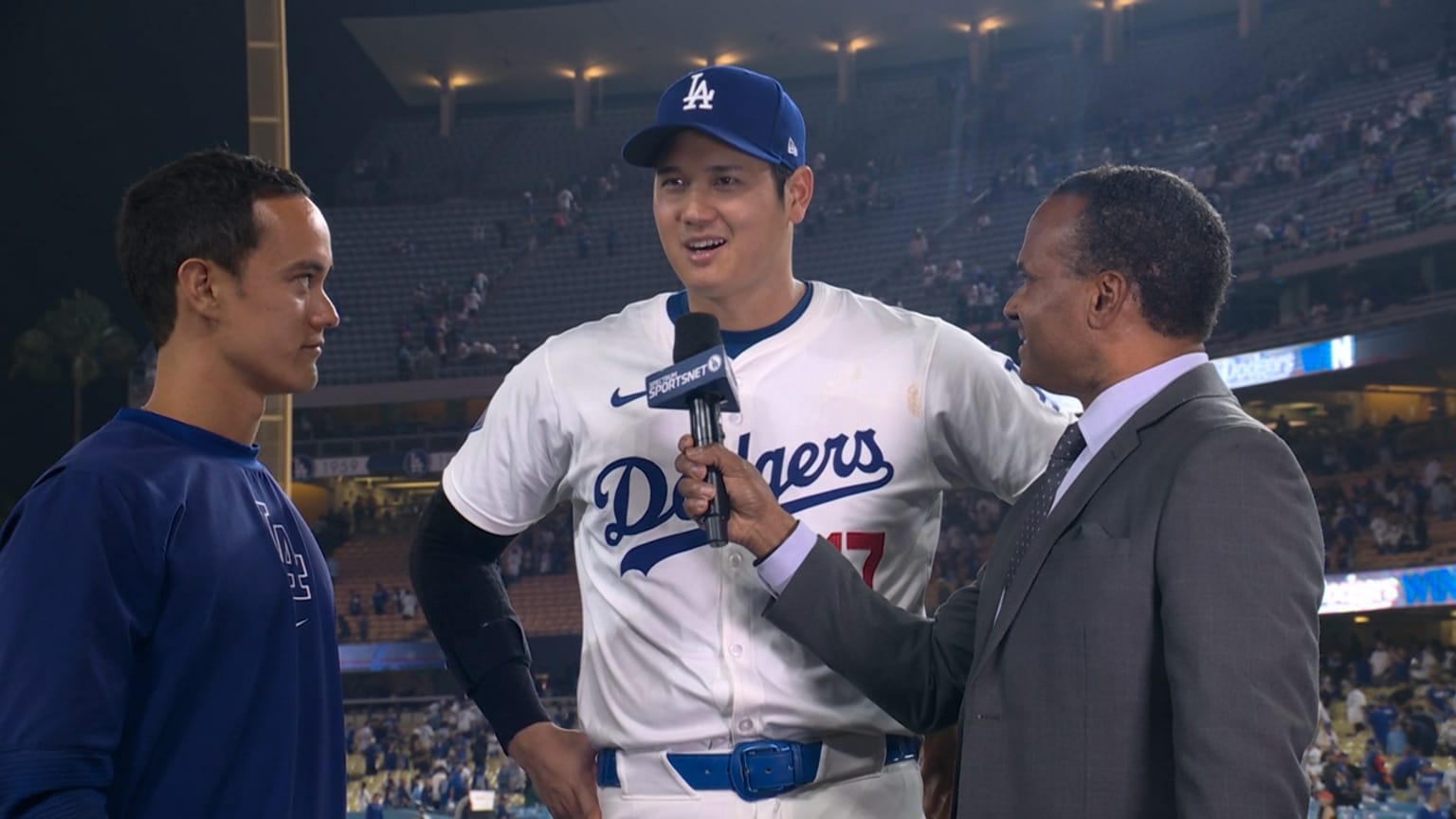 Shohei Ohtani on his first pitch with Decoy, more | 08/28/2024 | Los Angeles Dodgers