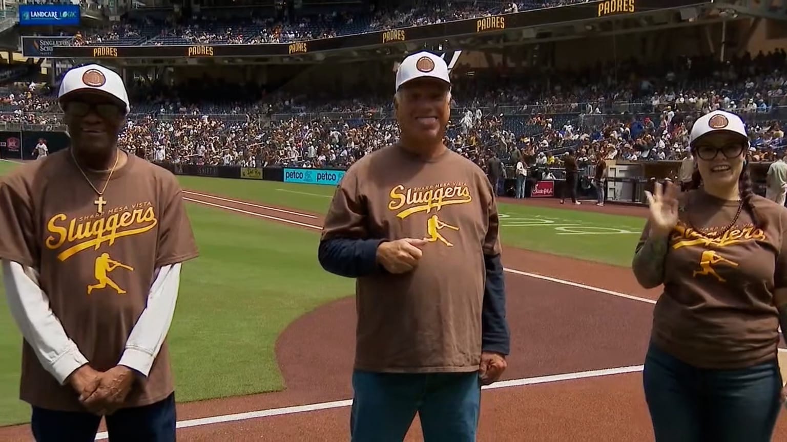 4/16/25 Home Plate Ceremony | 04/16/2025 | San Diego Padres