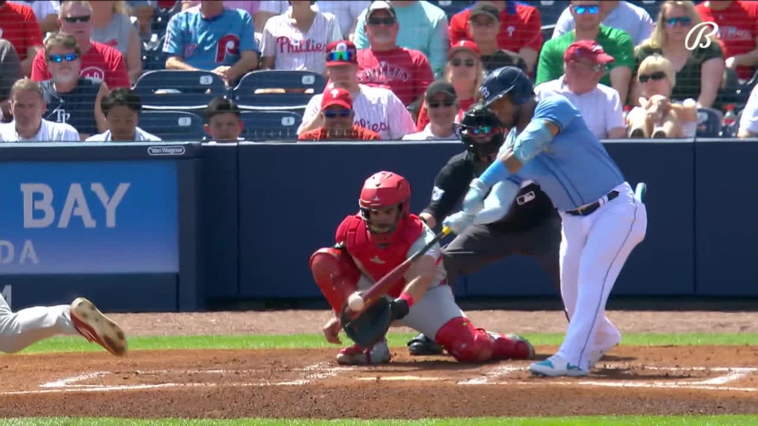 Harold Ramírez hits an RBI single to center | 03/07/2024 | Tampa Bay Rays