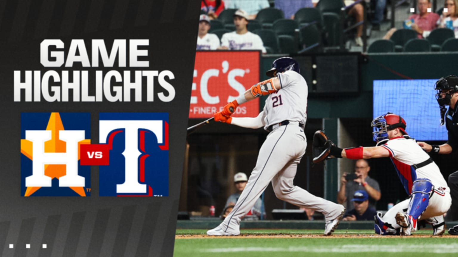 Astros vs. Rangers Highlights | 08/05/2024 | Texas Rangers