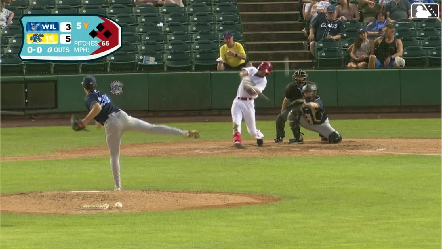 Justin Crawford swats a solo homer | 07/07/2024 | Philadelphia Phillies