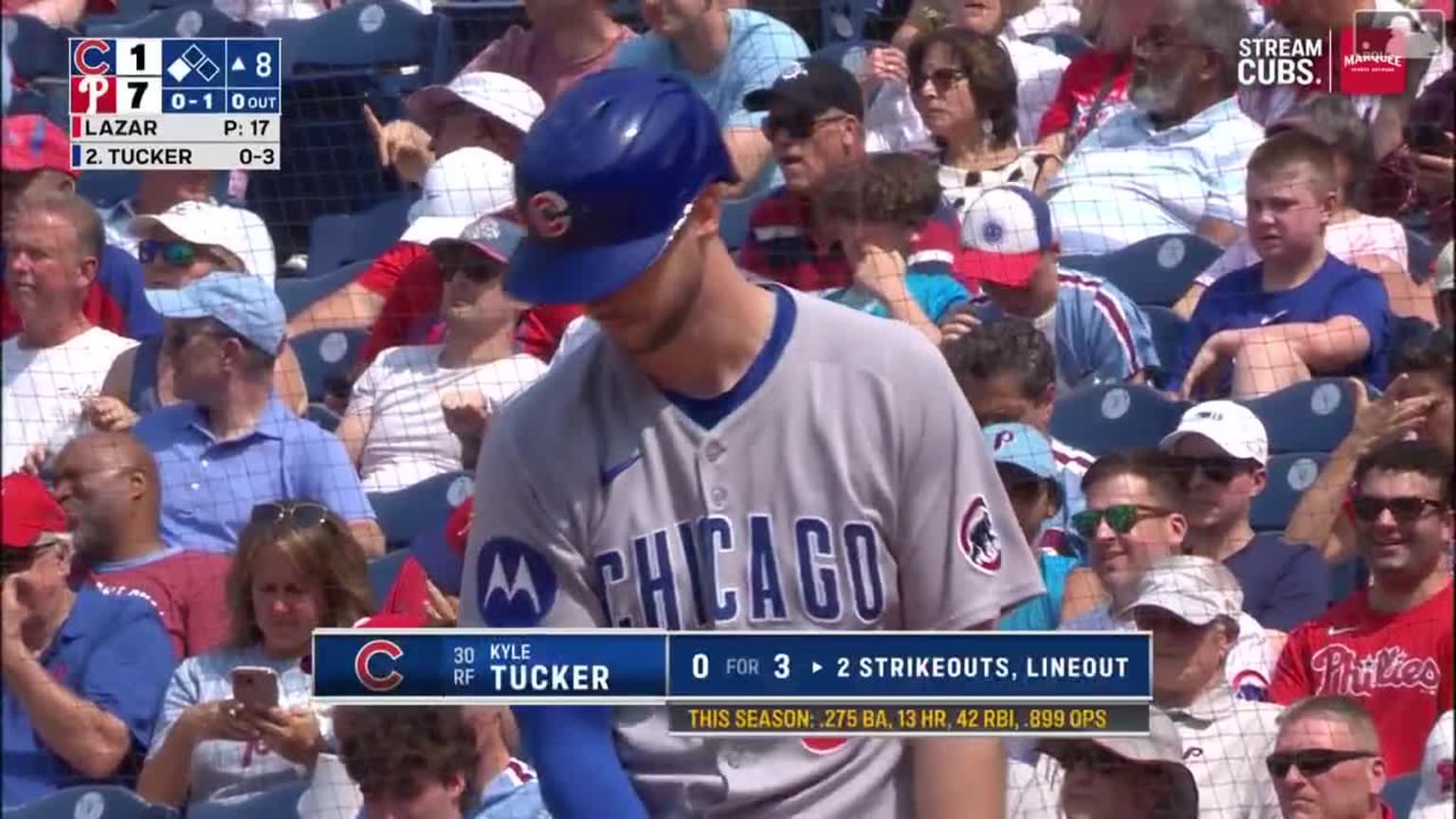 Max Lazar In play, out(s) to Kyle Tucker | 06/11/2025 | MLB.com