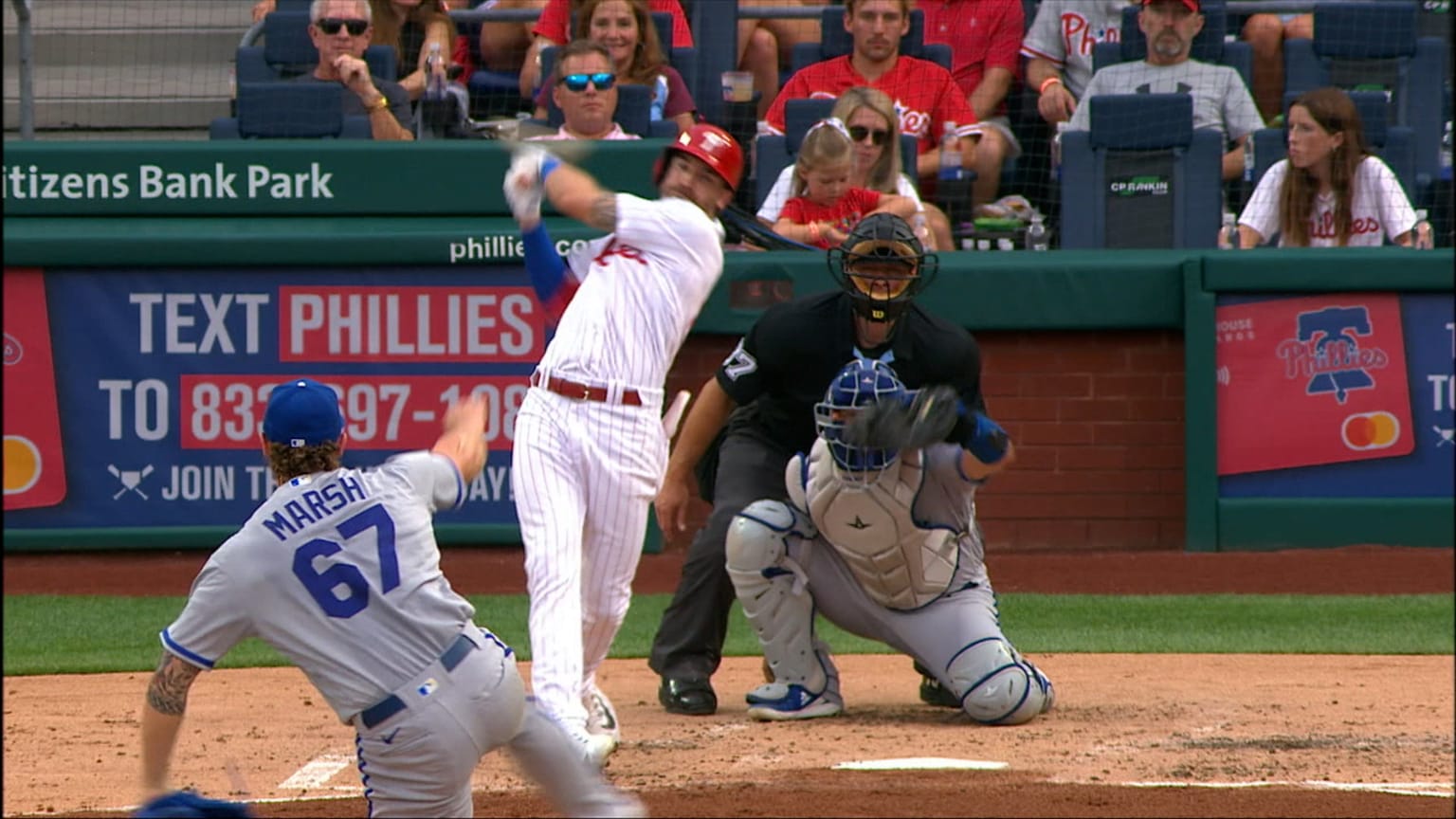 Alec Marsh strikes out four Phillies in four innings | 08/05/2023 ...