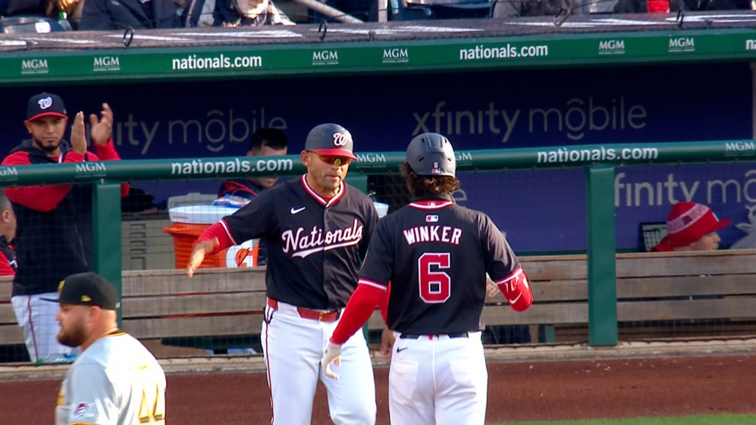 Jesse Winker's RBI single to right field | 04/04/2024 | Washington ...