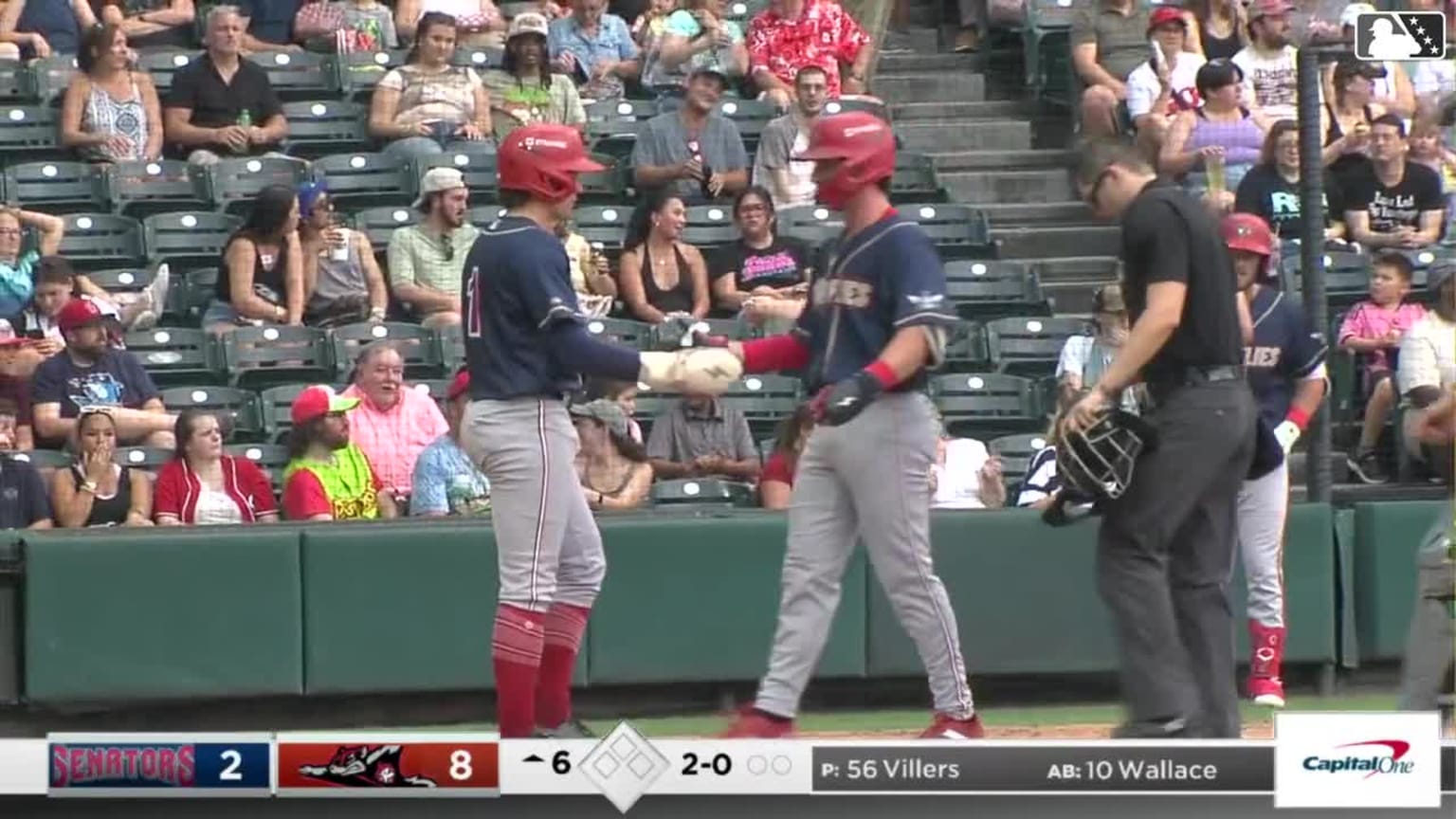 Cayden Wallace's two-run home run | 07/19/2025 | Washington Nationals