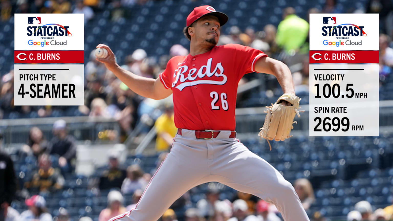 Chase Burnes tops 100.5 mph in start vs. Pirates | 05/03/2026 ...