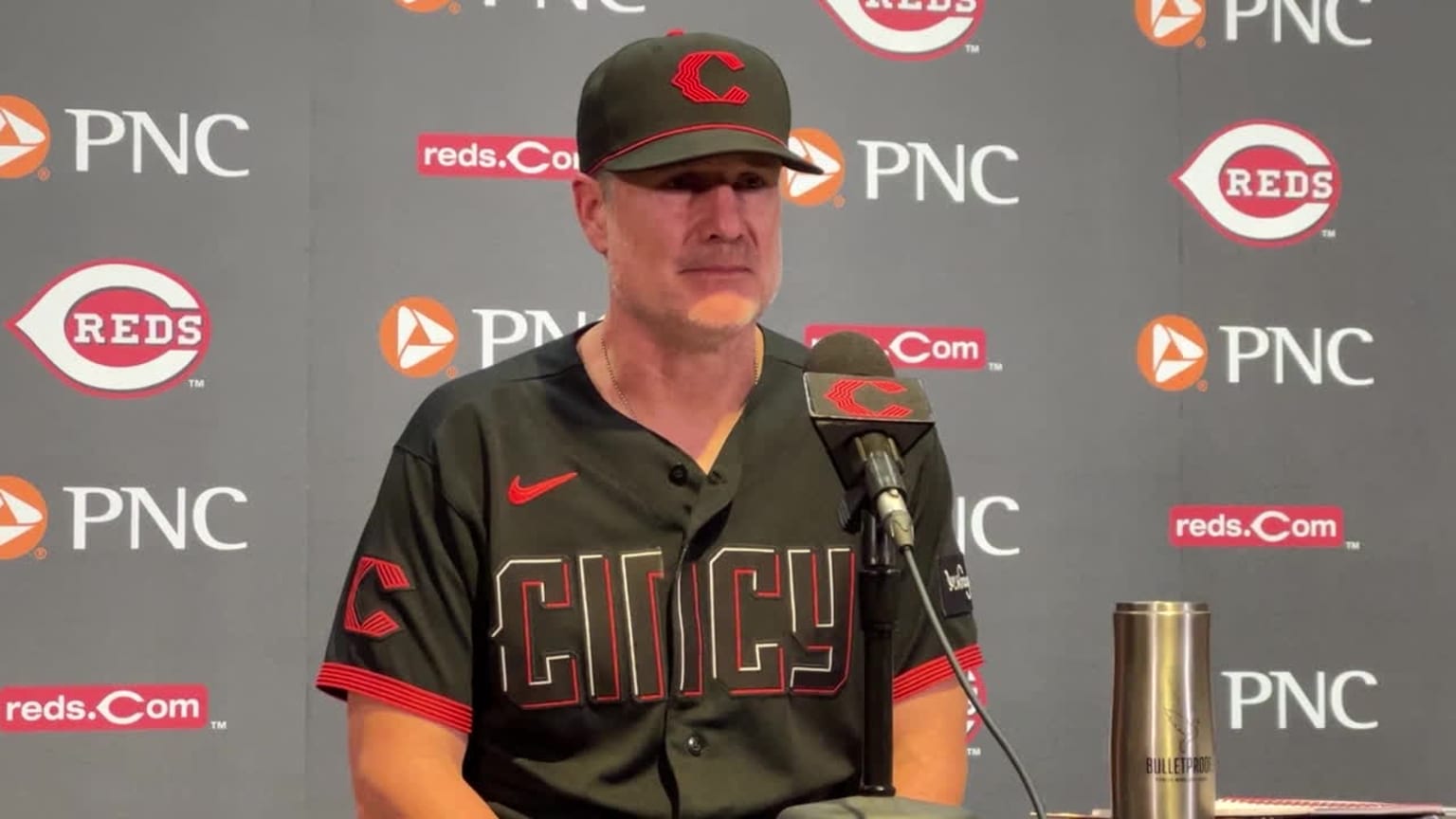 Reds manager David Bell on 3-2 win vs. Cubs | 09/01/2023 | Cincinnati Reds