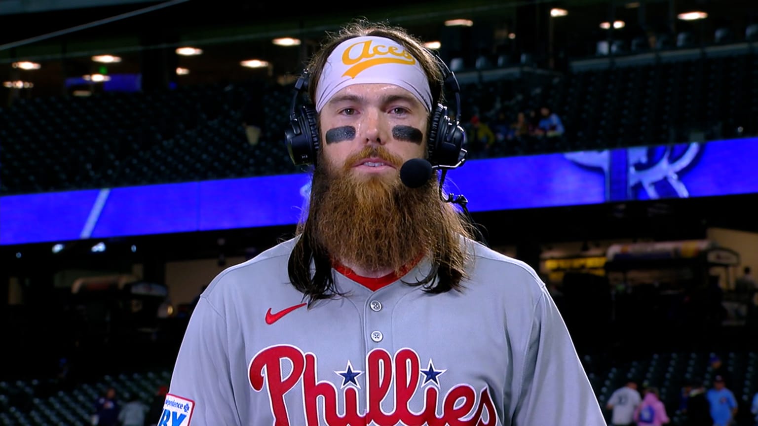 Brandon Marsh on Luzardo's start, Phillies' offense | 05/20/2025 | Philadelphia Phillies