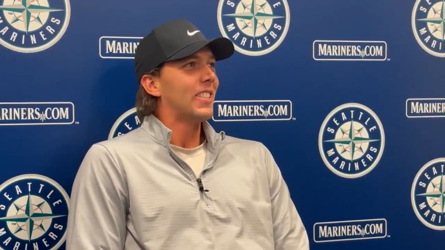 Logan Gilbert on being named Opening Day starter | 03/15/2025 | Seattle ...