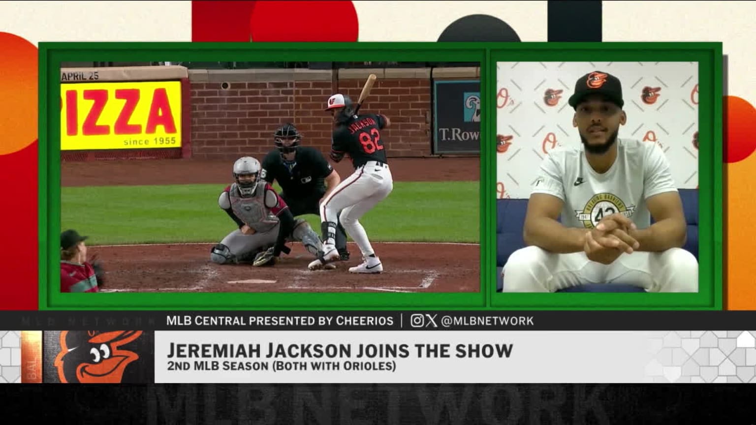 Jeremiah Jackson on his path to MLB, Jackie Robinson | 04/15/2026 ...