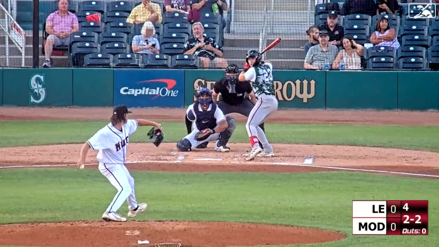 Mariners prospect Michael Morales nabs his third K | 08/04/2023 | MLB.com