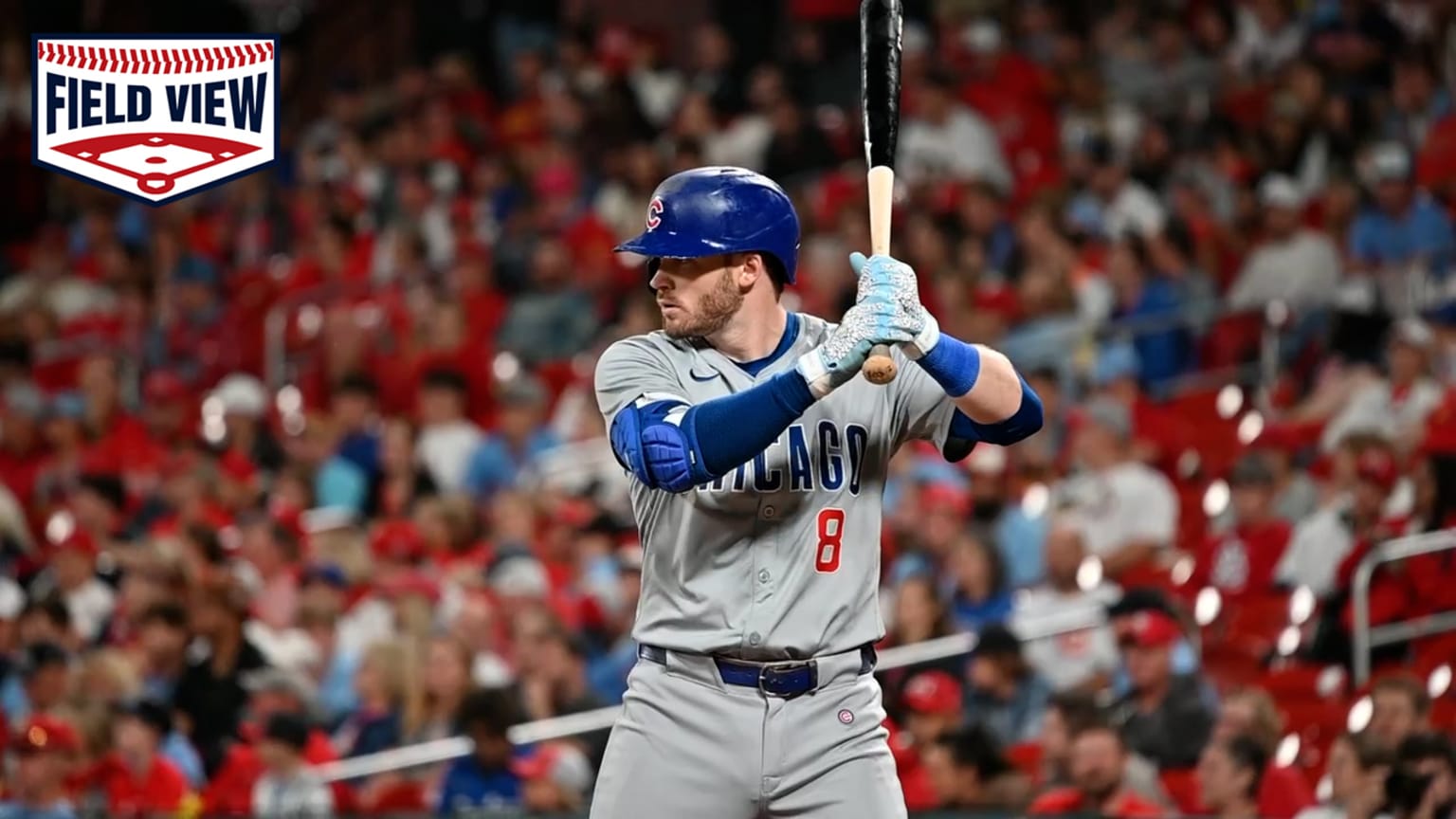 Field view: Ian Happ's two-run home run | 05/26/2024 | MLB.com