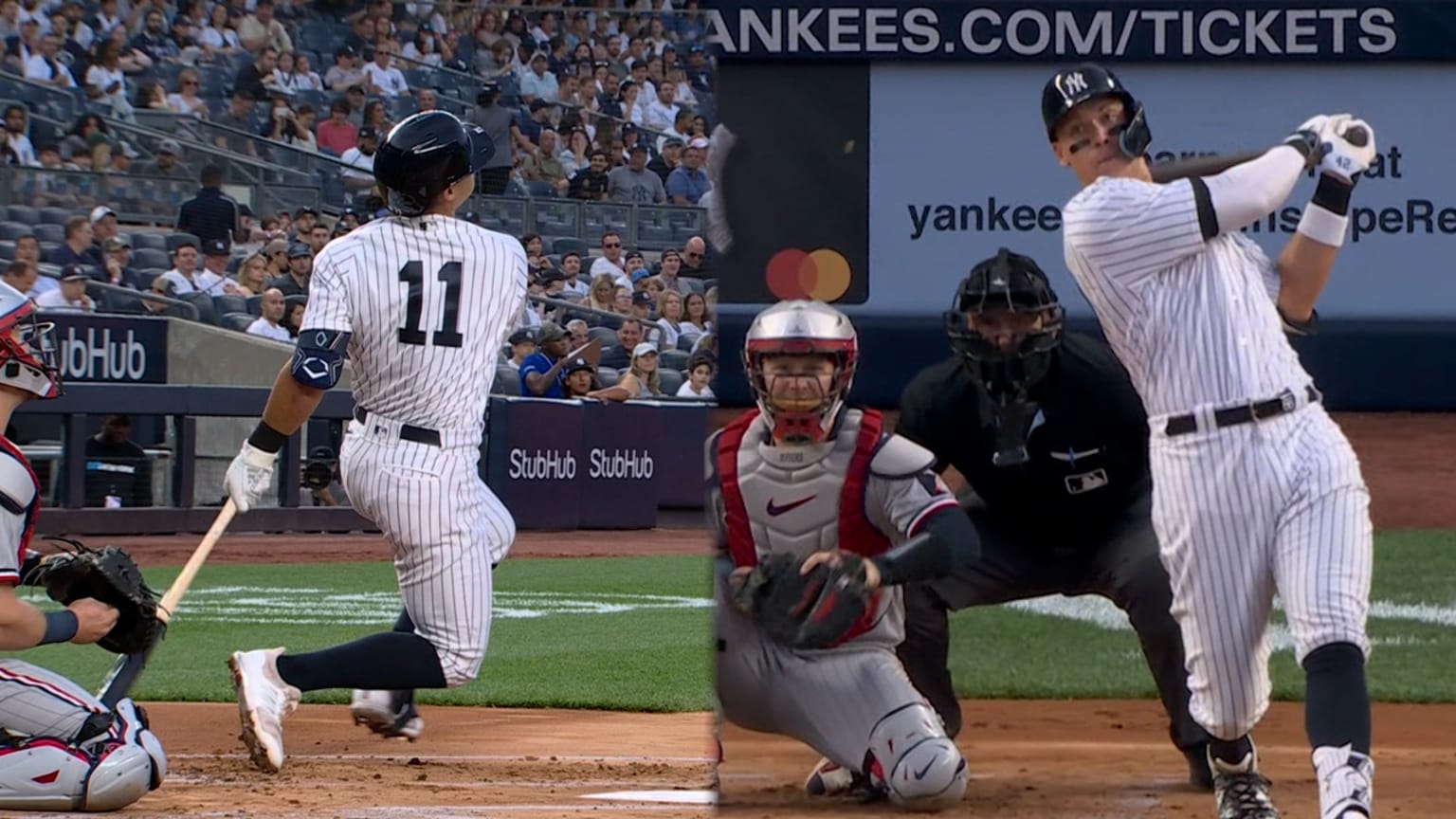 Volpe and Judge go back-to-back in 1st | Curtain Call | 04/14/2023 ...