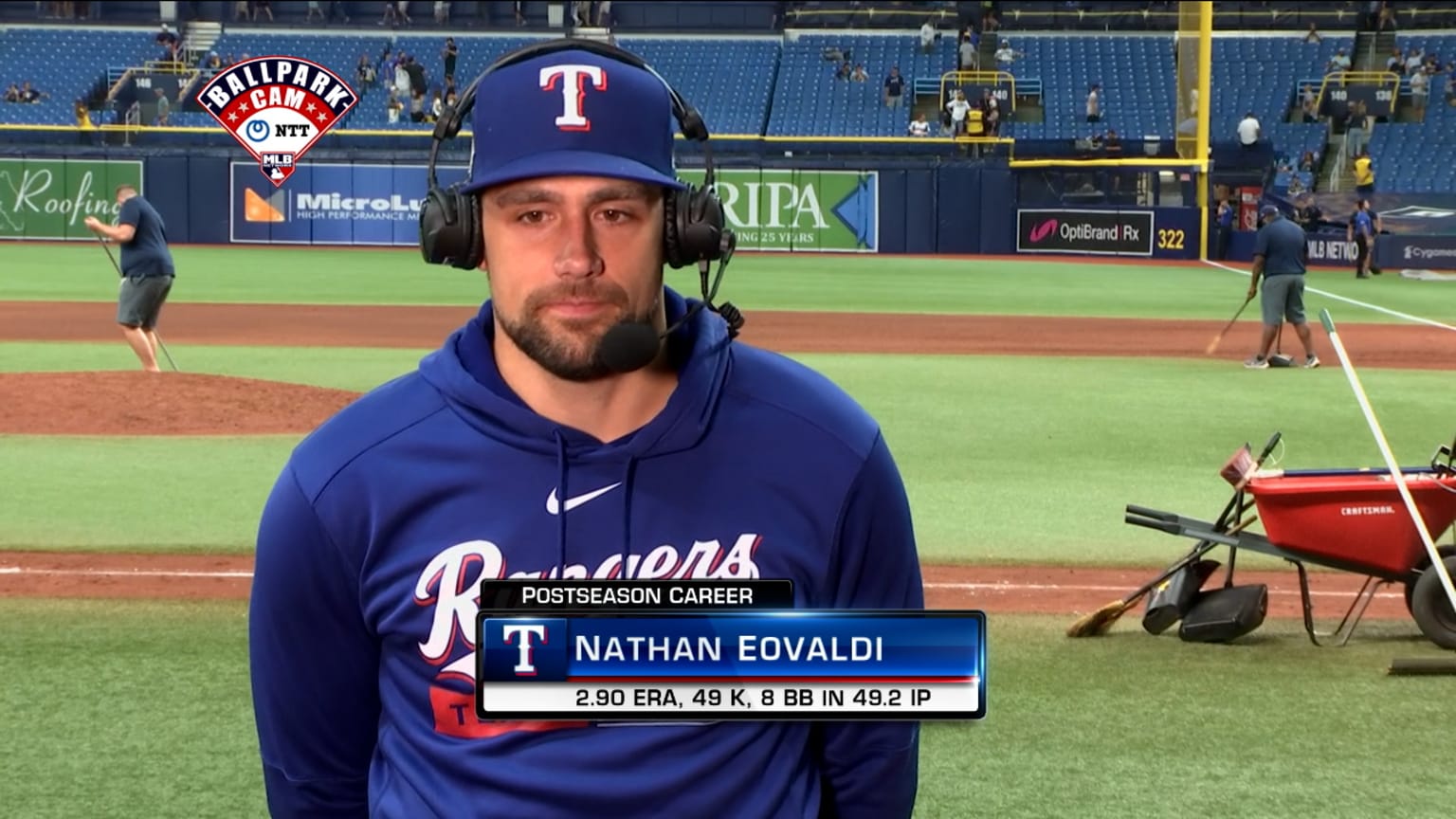 Nathan Eovaldi talks about his great Game 2 start | 10/04/2023 | MLB.com