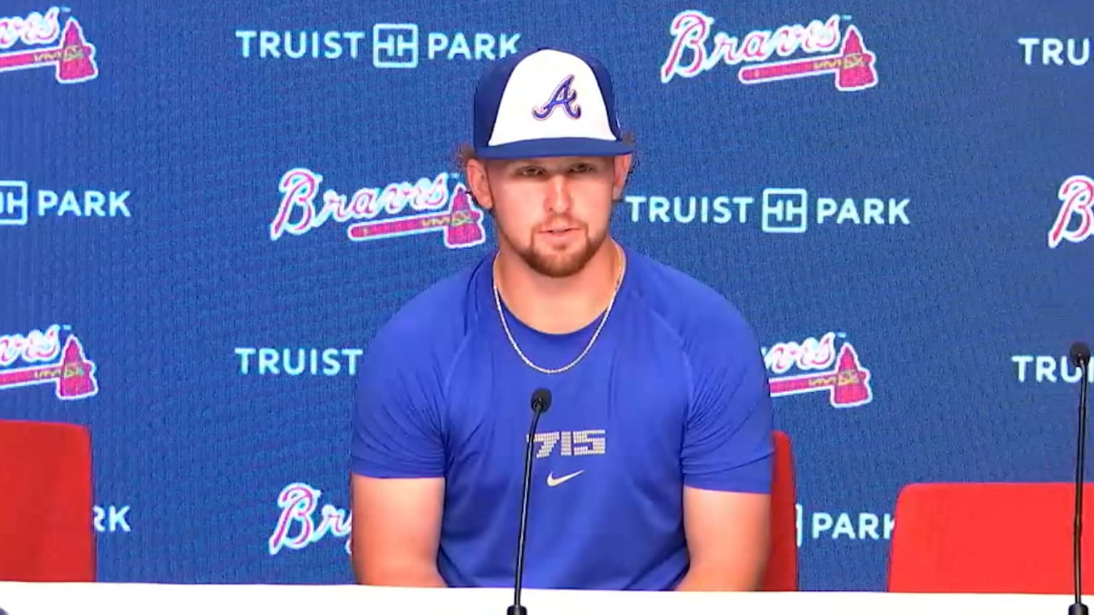 Spencer Schwellenbach on strong outing in win | 07/06/2024 | Atlanta Braves