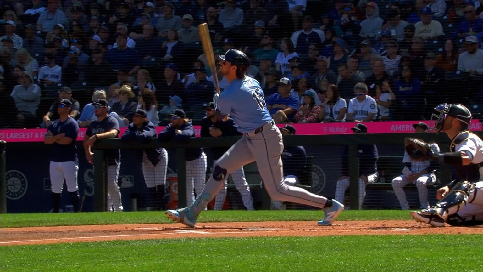 Josh Lowe's solo homer (9) | 08/28/2024 | Tampa Bay Rays