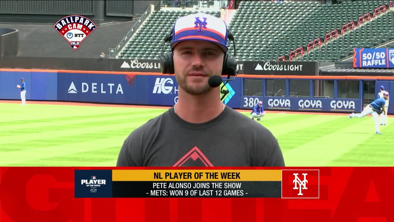 Pete Alonso on winning NL Player of the Week | 04/17/2024 | Seattle Mariners