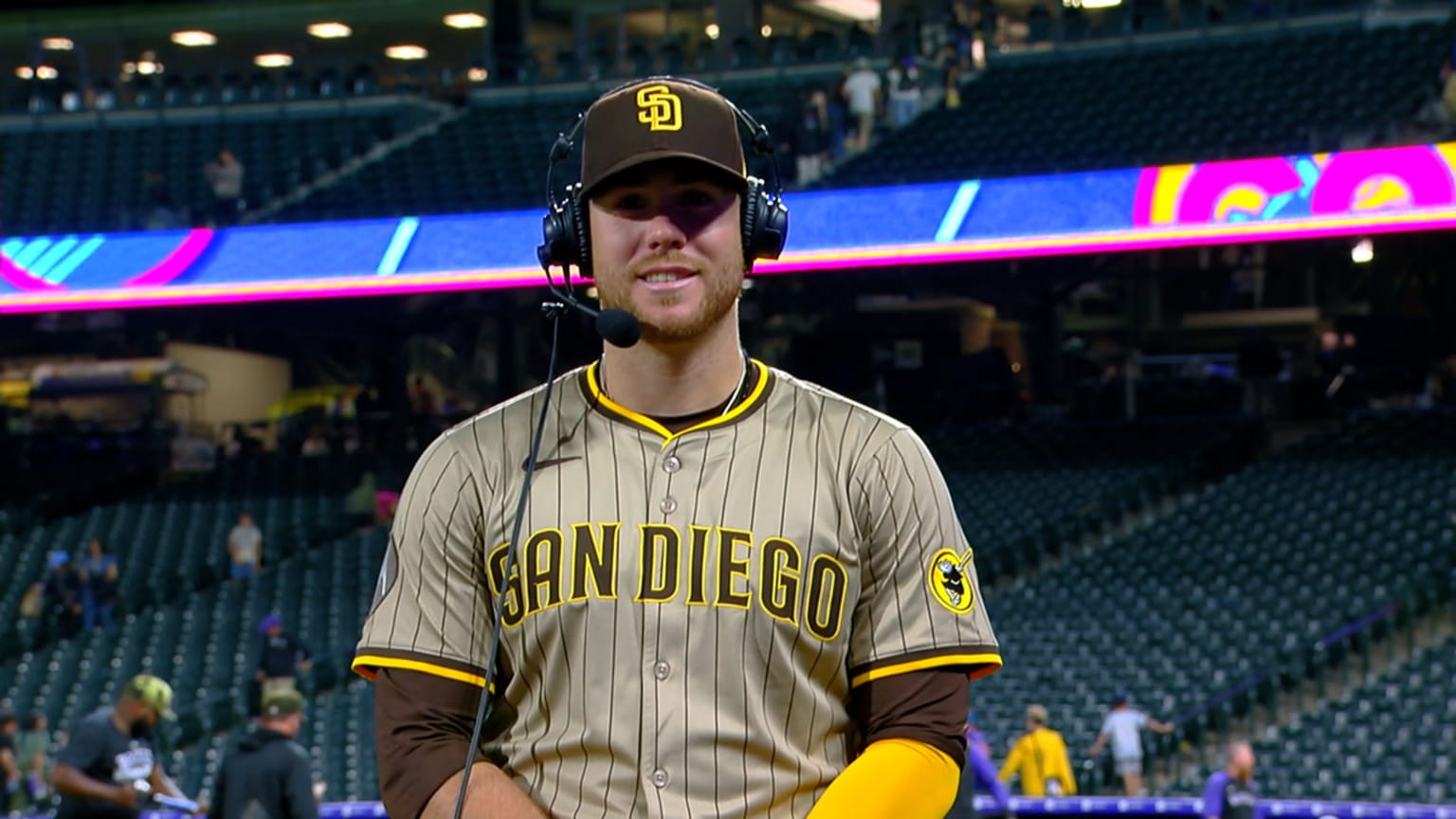 Gavin Sheets talks four-RBI game against the Rockies | 05/09/2025 | San ...