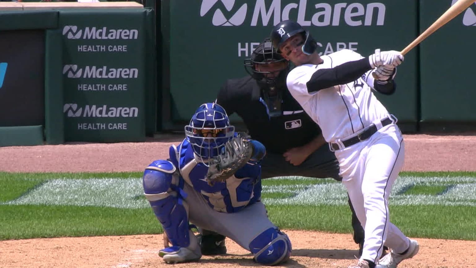 Zack Short swats a solo home run to left field | 06/21/2023 | Detroit ...