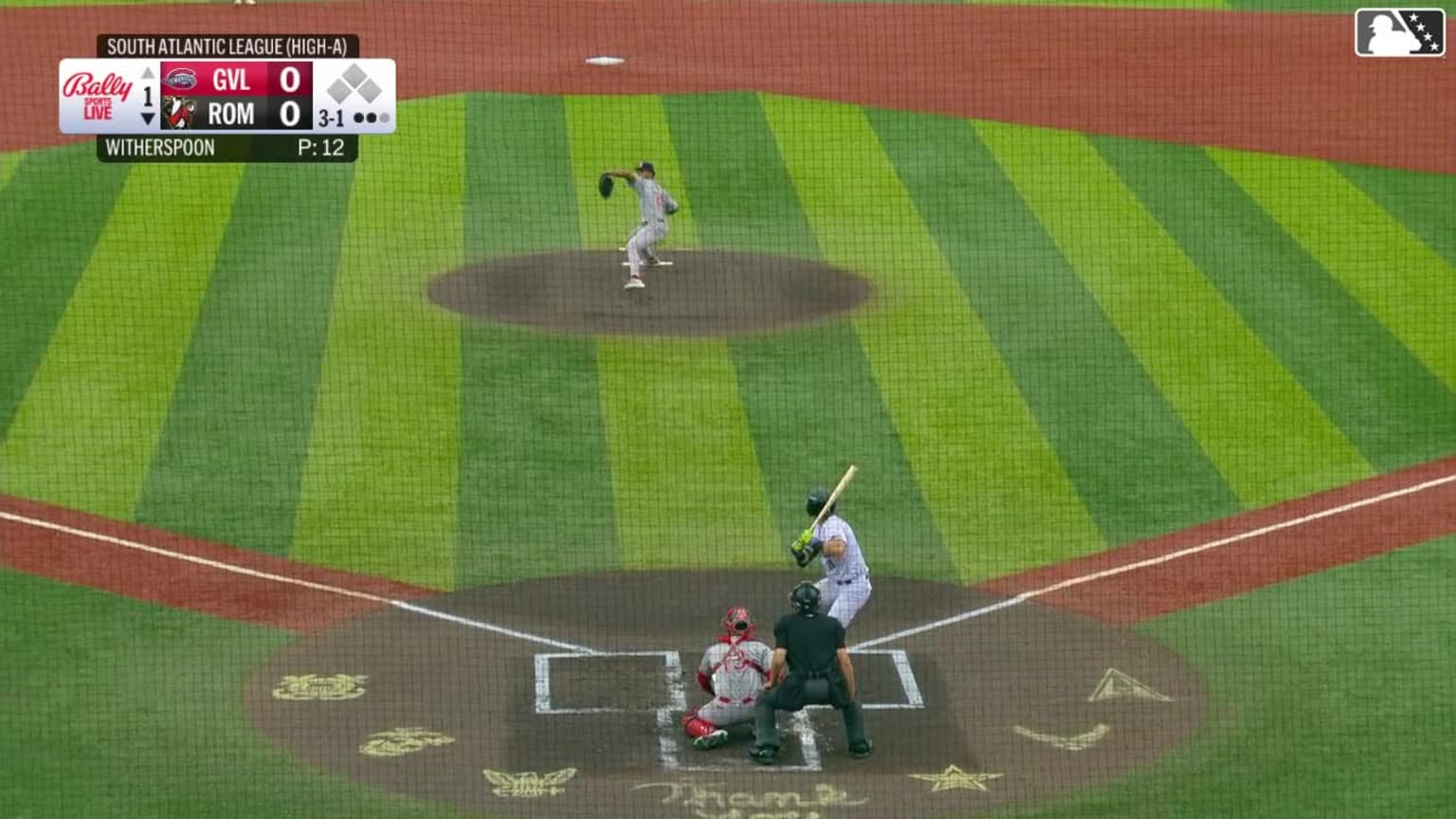 Eric Hartman homers (14) on a fly ball to right center field. | 06/06 ...