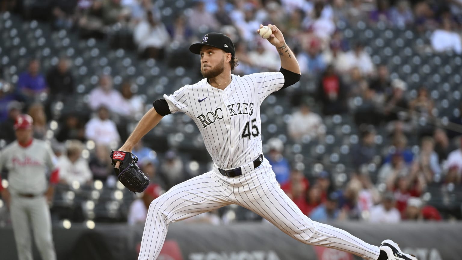Carson Palmquist's first career strikeout | 05/21/2025 | Colorado Rockies