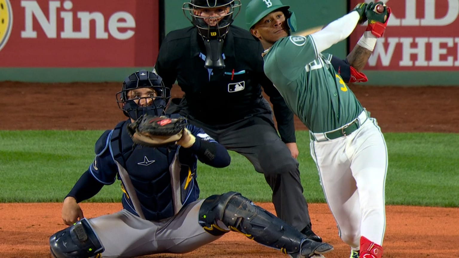 Ceddanne Rafaela pega jonrón solitario | 08/05/2026 | Los Red Sox de Boston