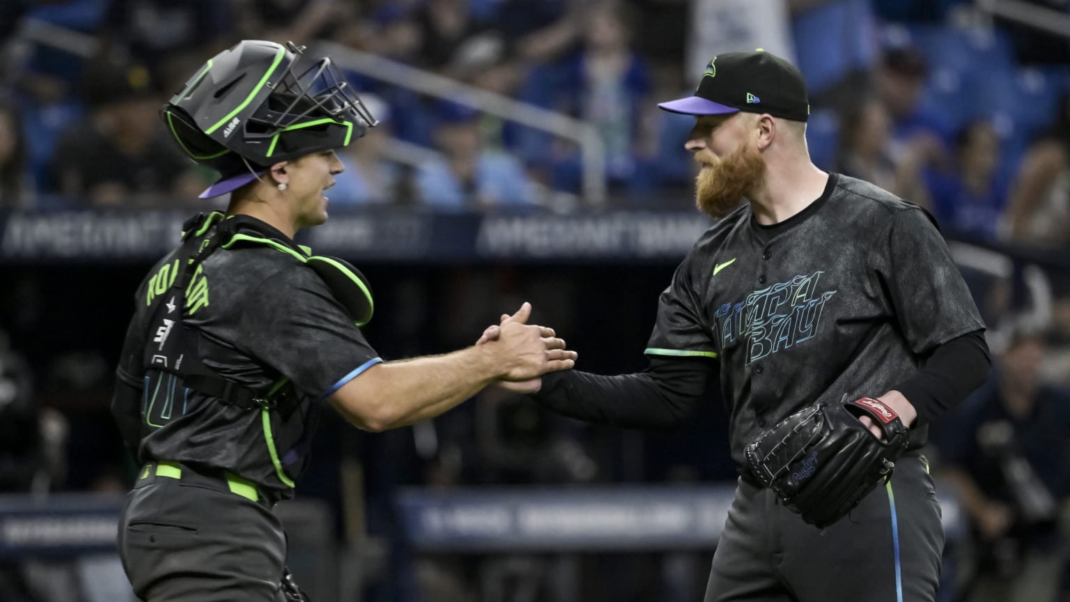 Drew Rasmussen earns the save in the Rays' 3-2 win | 09/21/2024 | Tampa ...