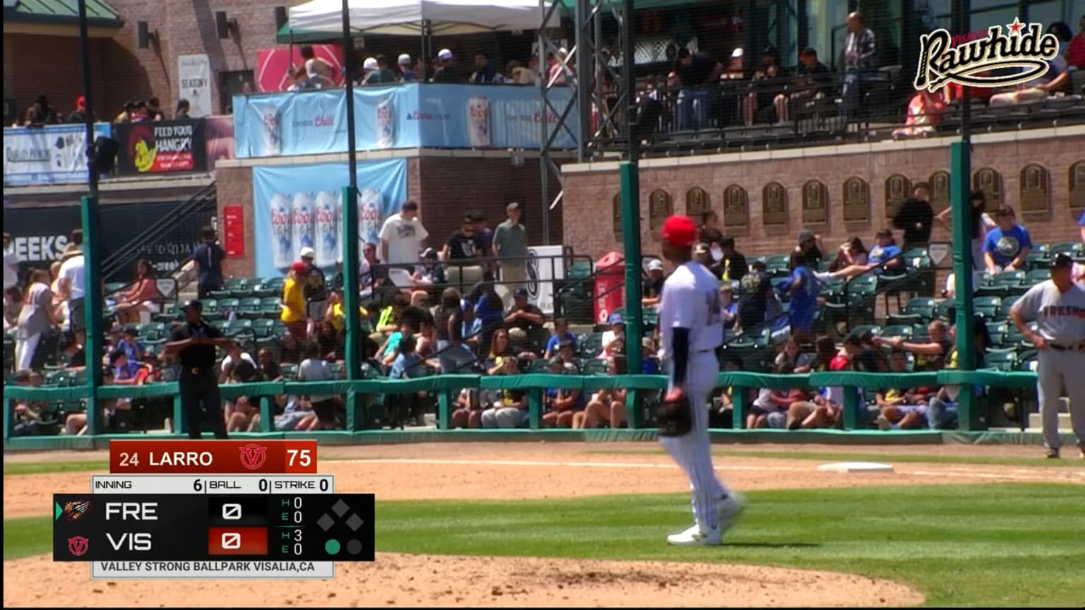 Denny Larrondo's great start for Single-A Visalia | 04/30/2025 | Arizona Diamondbacks