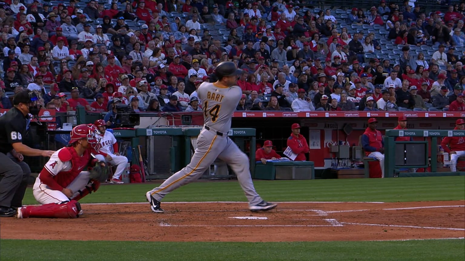 Joey Bart's RBI single | 04/22/2025 | Pittsburgh Pirates