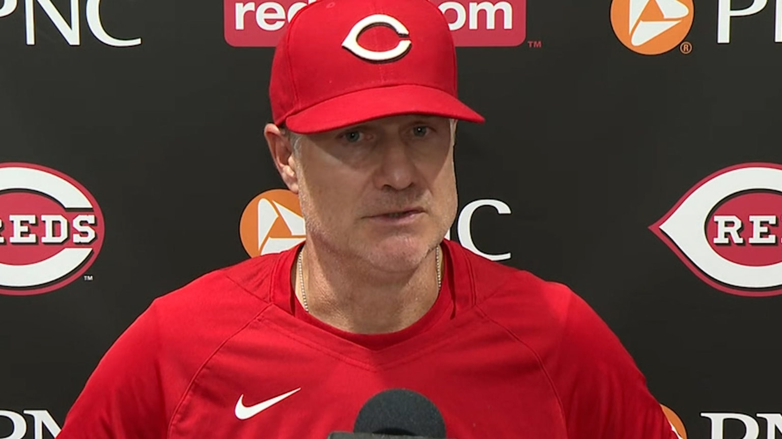 David Bell talks Reds' 10-8 loss to Milwaukee | 06/03/2023 | Cincinnati ...