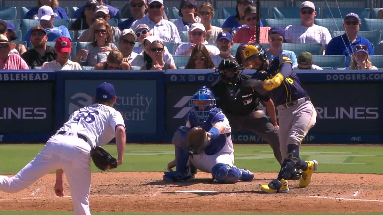 Blake Perkins batea sencillo de dos carreras | 07/07/2024 | Los Brewers ...