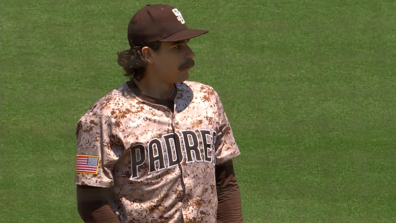 Dylan Cease fans Masyn Winn | 08/03/2025 | San Diego Padres