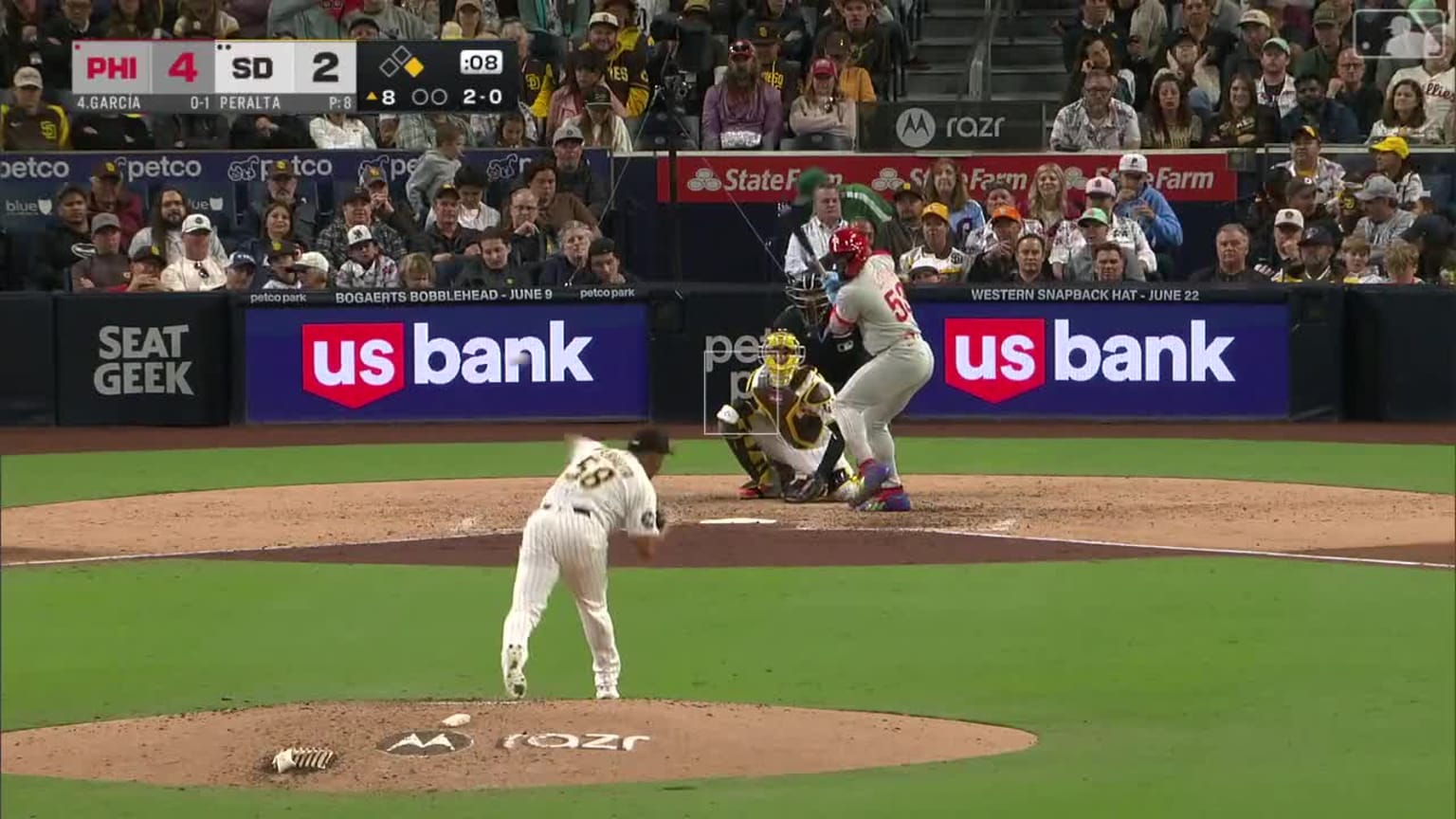 Strike 1 overturned to ball 3 after ABS challenge | 05/26/2026 | MLB.com