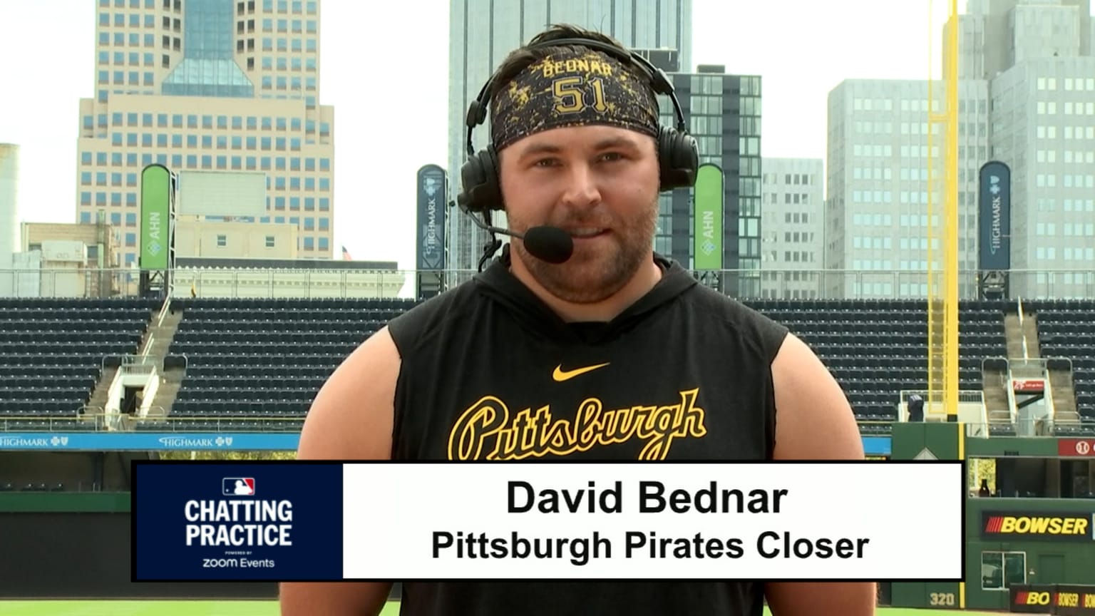Chatting Practice with David Bednar | 08/22/2023 | Pittsburgh Pirates