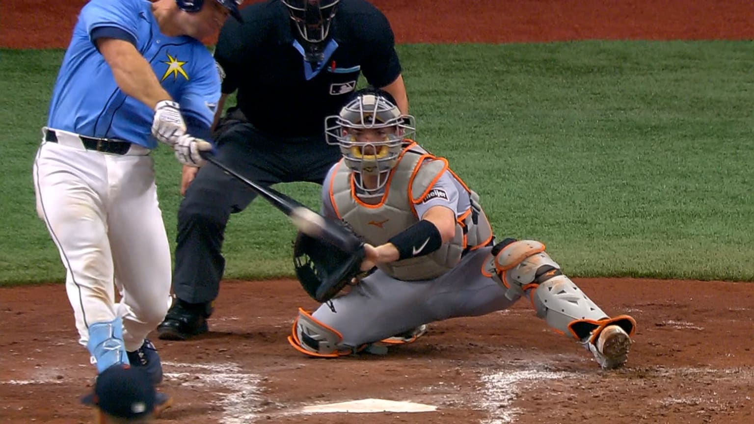 Ben Rortvedt drives in Harold Ramírez with a double | 04/24/2024 ...