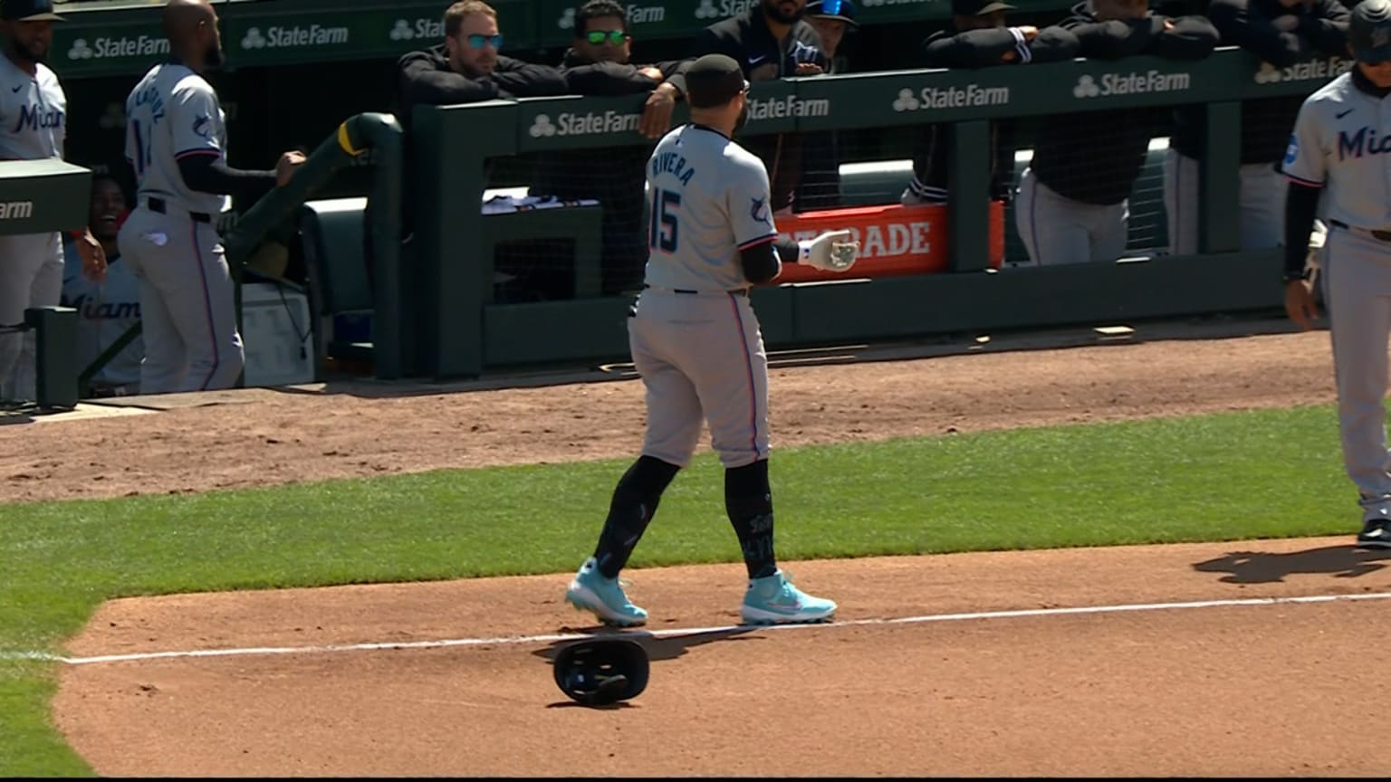 Emmanuel Rivera's RBI forceout | 04/21/2024 | Miami Marlins